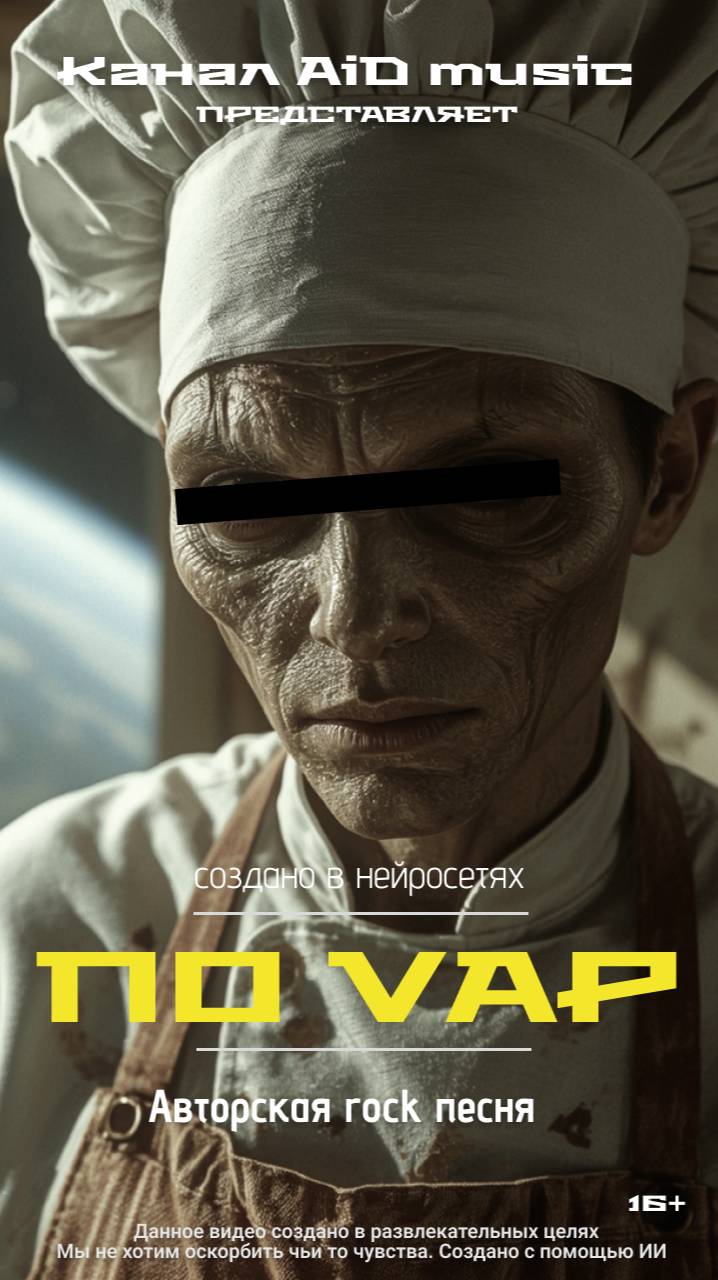 [Повар] - авторская песня (Жёсткий рок-протест против машины во_ны и её ядовитой пропаганды)