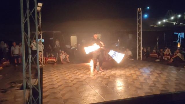 ОАЭ "Сафари на джипах" 19.09.2025 Танец с огнём 🔥