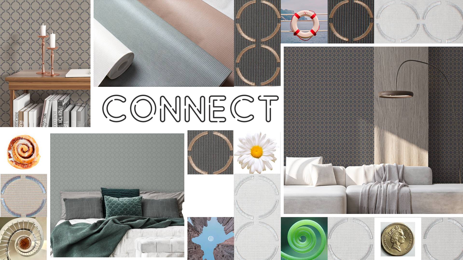 Коллекция обоев CONNECT от Victoria Stenova Exclusive