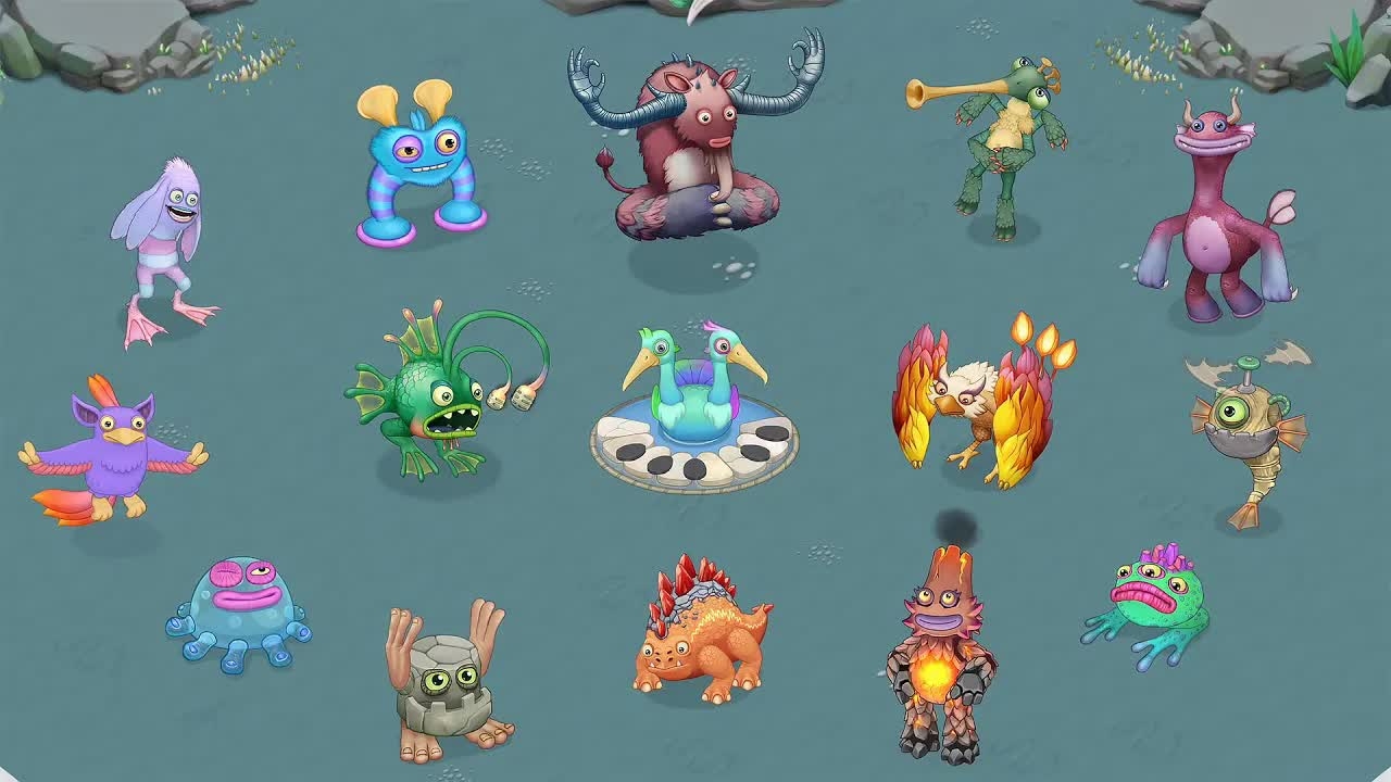 Огненный Бастион - Вся Песня (My Singing Monsters, Мои Поющие Монстры, Msm, Мсм)