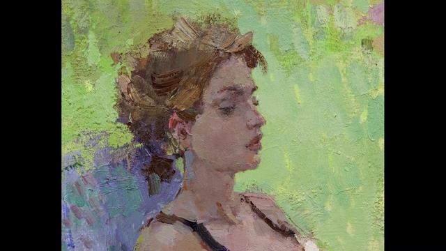 МОЯ КАРТИНА НА БОЛЬШОЙ ВЫСТАВКЕ В МОСКВЕ _ художник Короленков