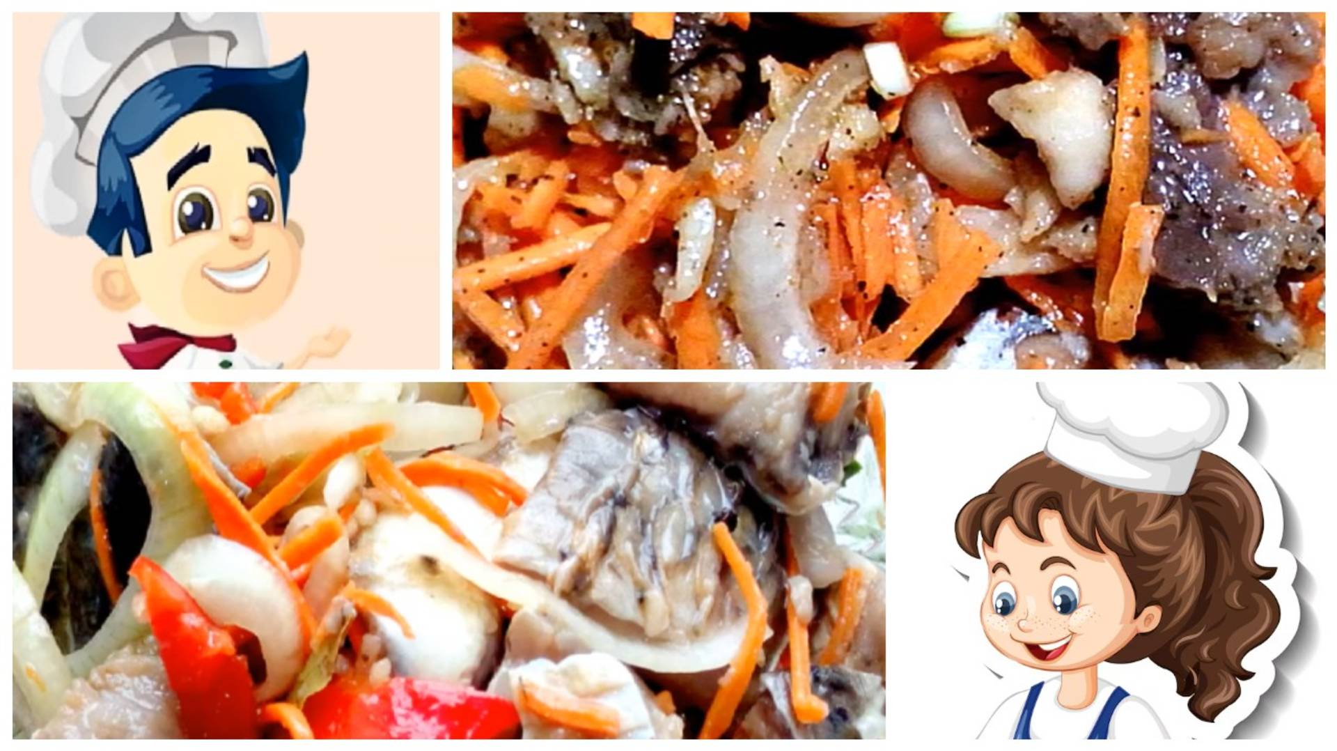 Хе из РЫБЫ (СКУМБРИИ и КАРПА) три рецепта! Вкусно для любителей остренького!