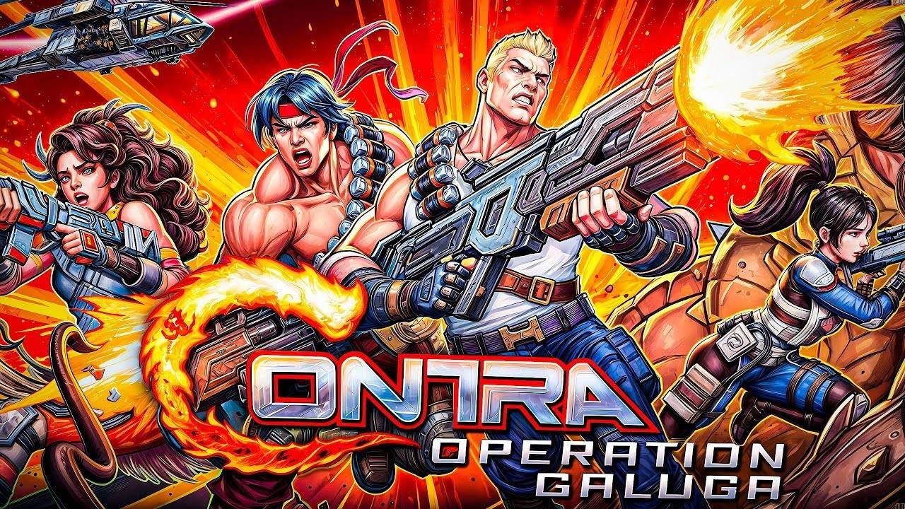 Проходим игру - Contra - Operation Galuga - 5 PC - HD - FULL. Играли за ШИНУ Красивую бабу