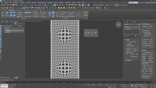 Декоративная 2d решетка  с имитацией объема для обработки на ЧПУ станке.
