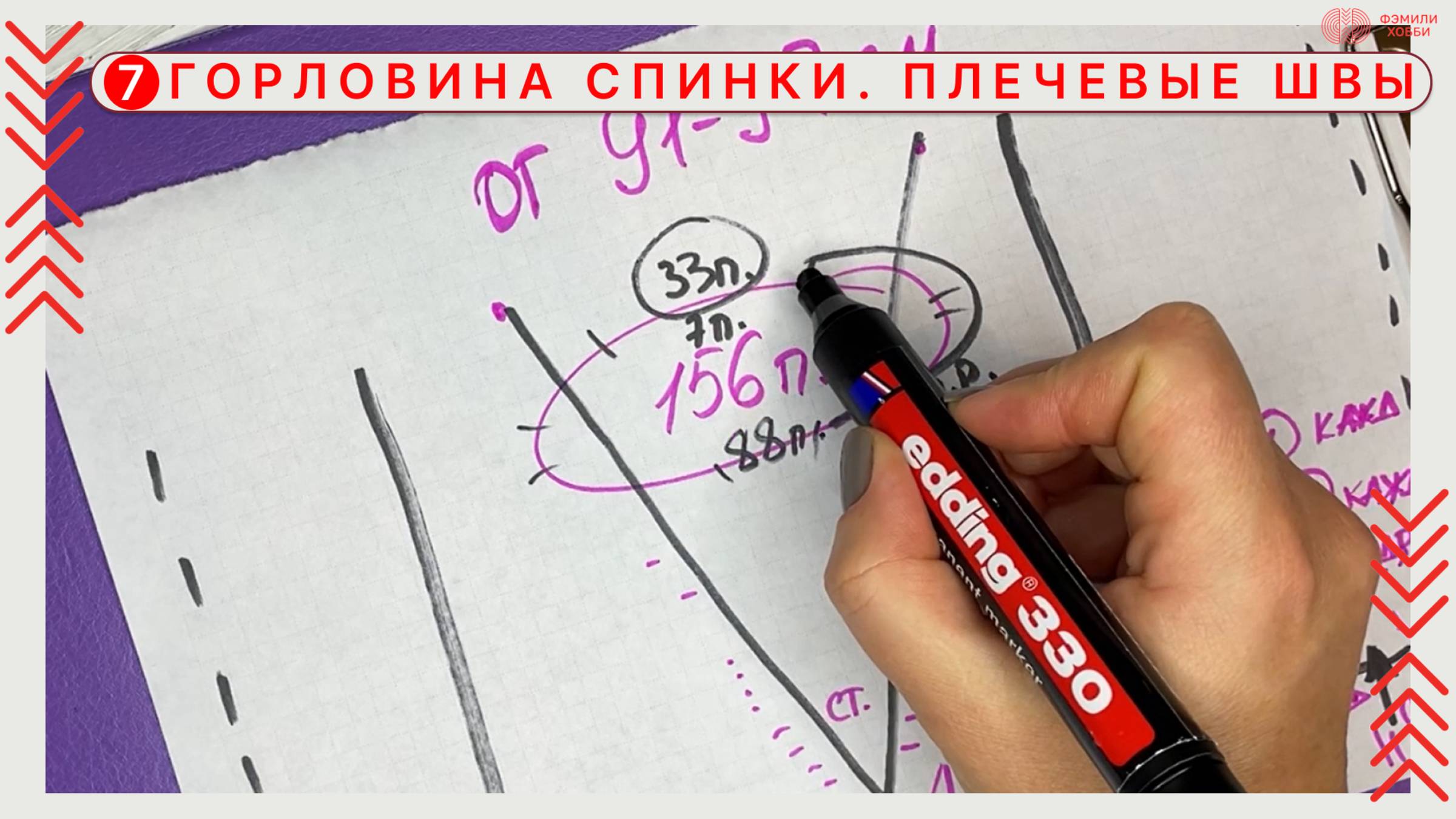 Горловина спинки. Плечевые швы. Вяжем вместе жилет CARBON