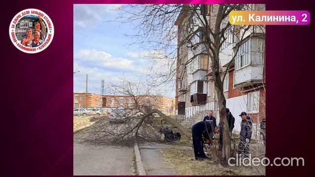 Субботник Калинина 2 2025