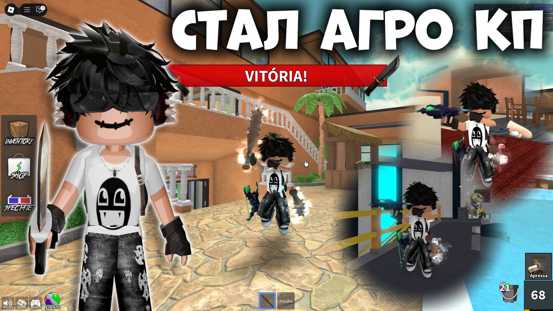 😱СТАЛ АГРО КП В ММ2!!!😎 *хехехехе*