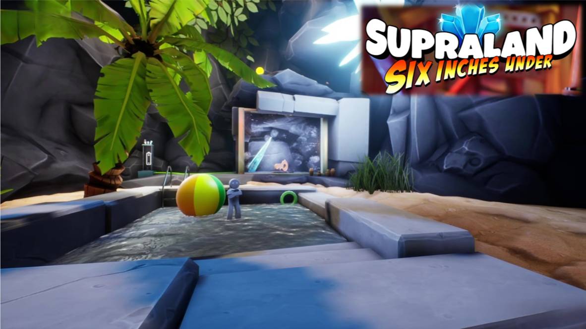 Платформер с загадками: Supraland Six Inches Under - 1