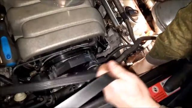 #030 Audi A6 (BDW) снятие генератора