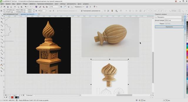 Винты и винтовые навершия для заходных столбов и балясин в 3ds Max за минуту.
