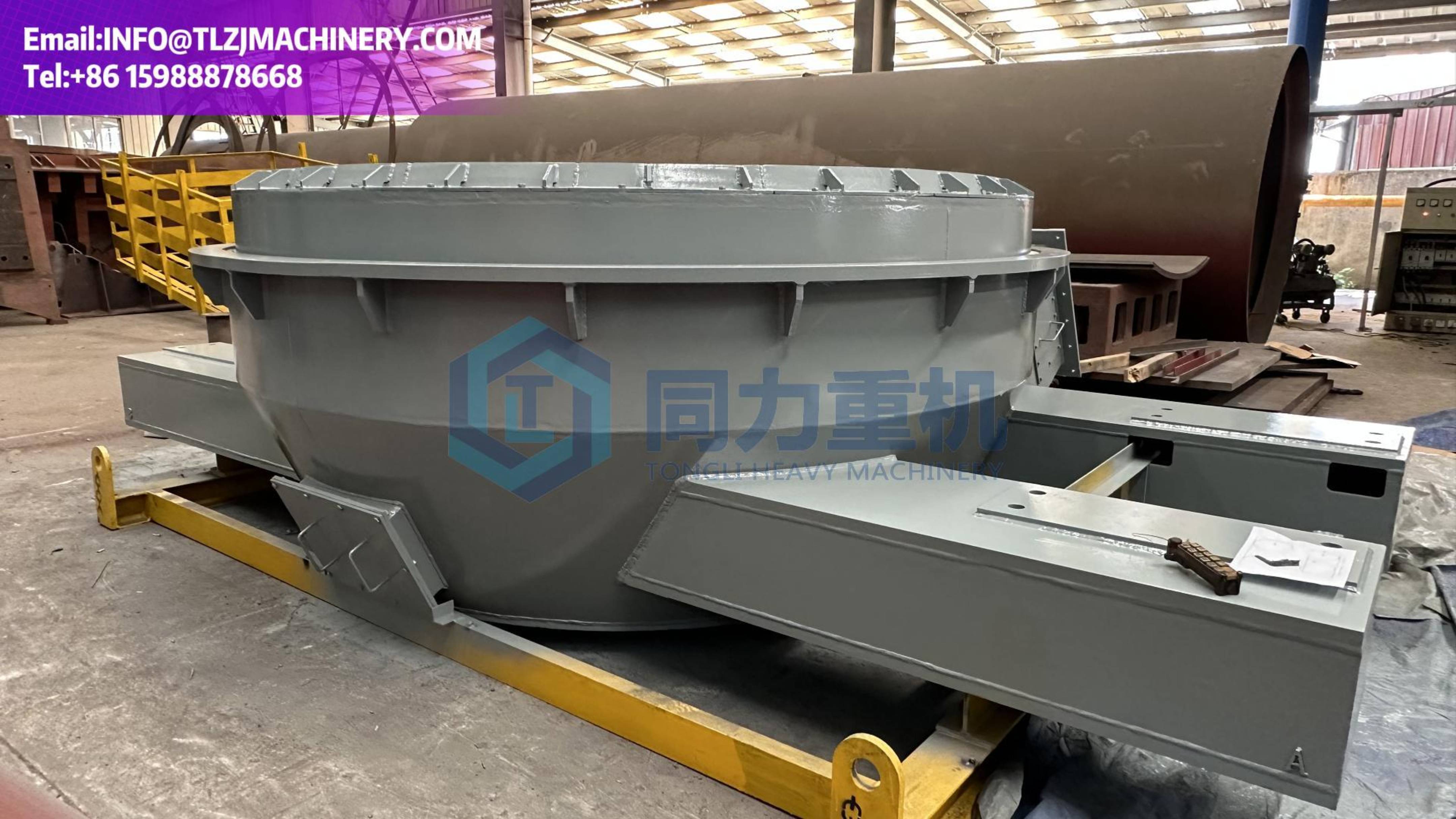 Нижняя часть корпуса вертикальной валковой мельницы (VRM) для обеспечения устойчивости цементных зав