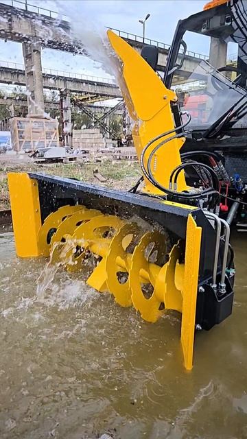 Фрезерно-роторное оборудование ВКМ 1500 – испытания водой!