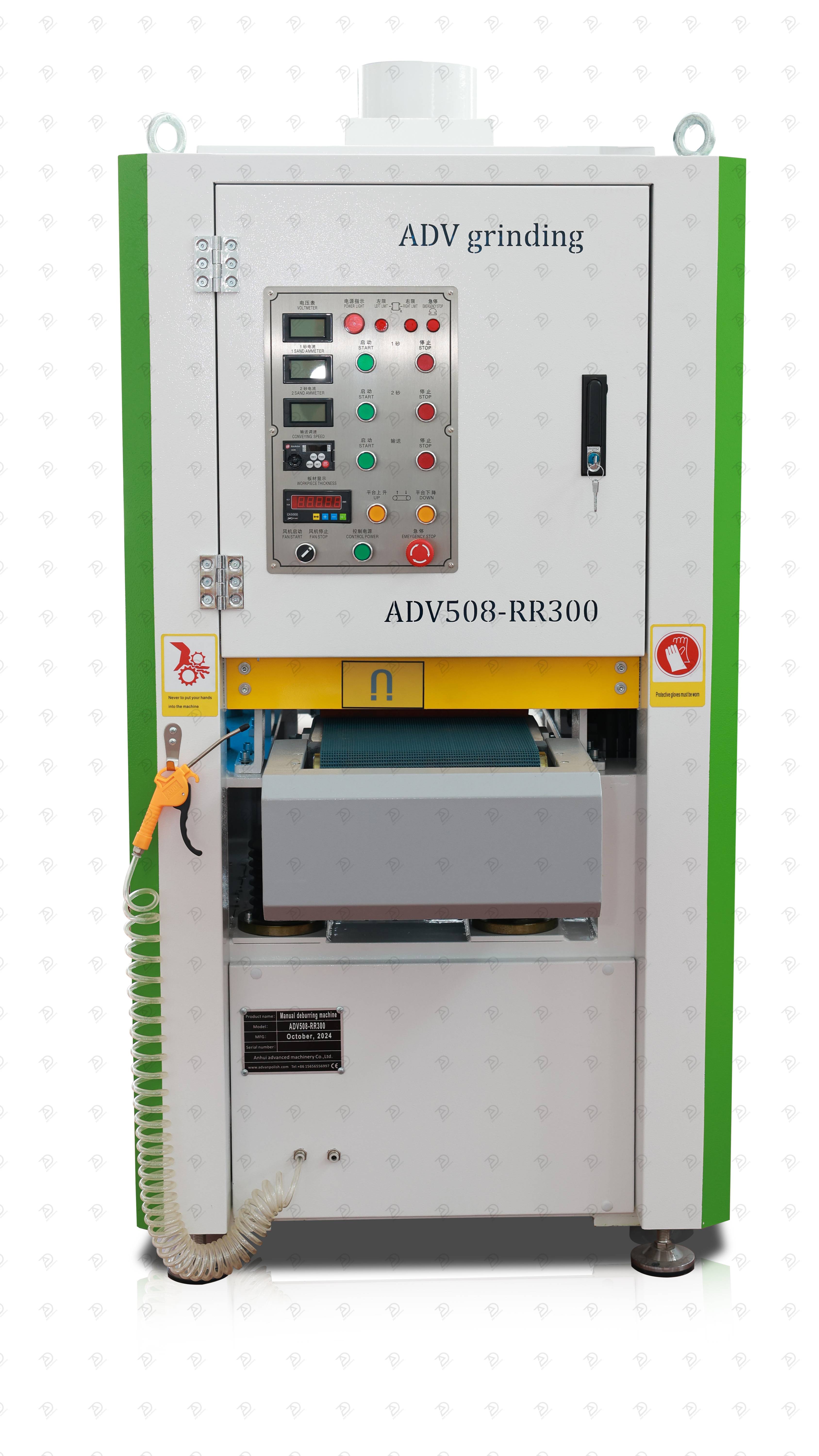 ADV508-RR Станок для удаления заусенцев при лазерной резке — непрерывное удаление окалины и полир