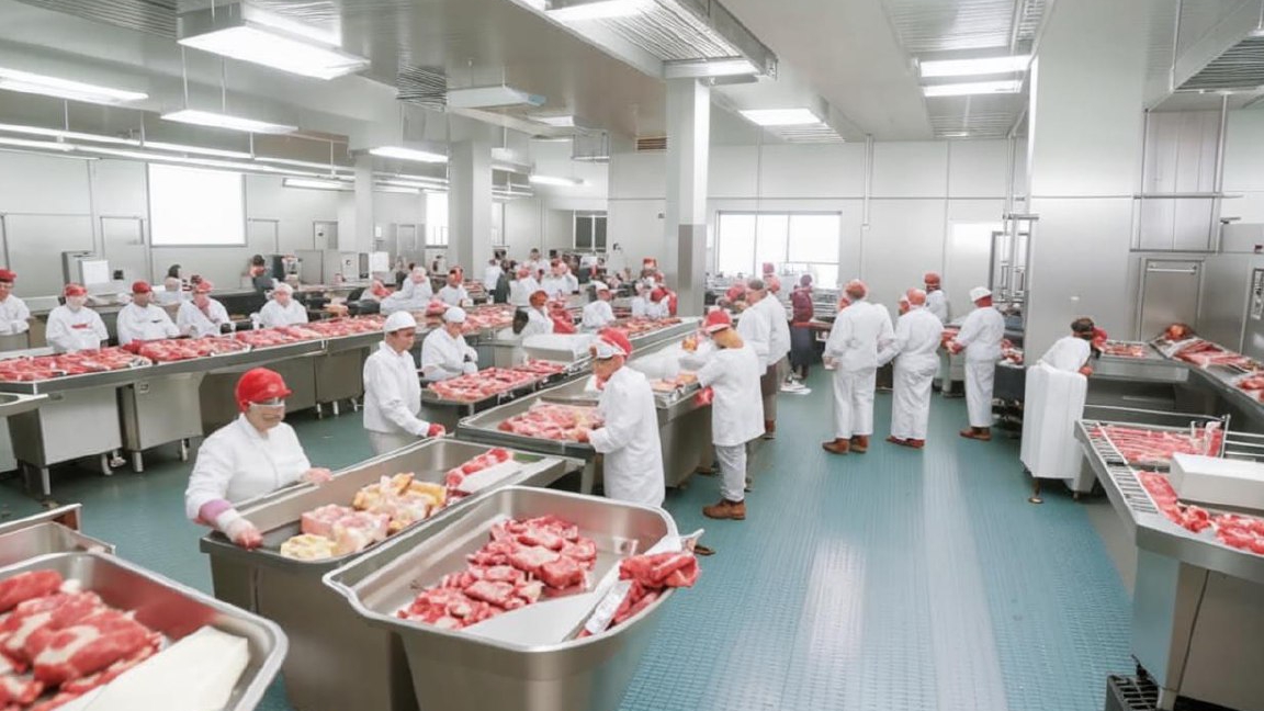 Как я работал на мясокомбинате!!