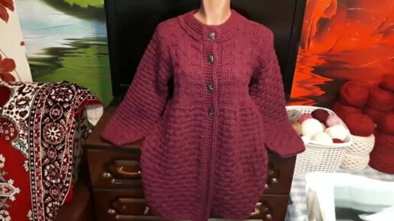 Кардиган Алиса - Экспресс МК - 1 часть