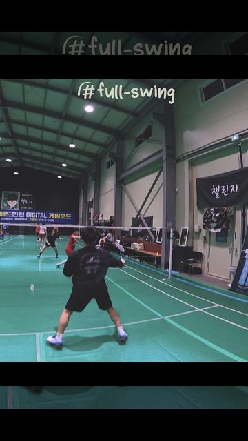 Игра в бадминтон видео глазами тренера Хана (4)