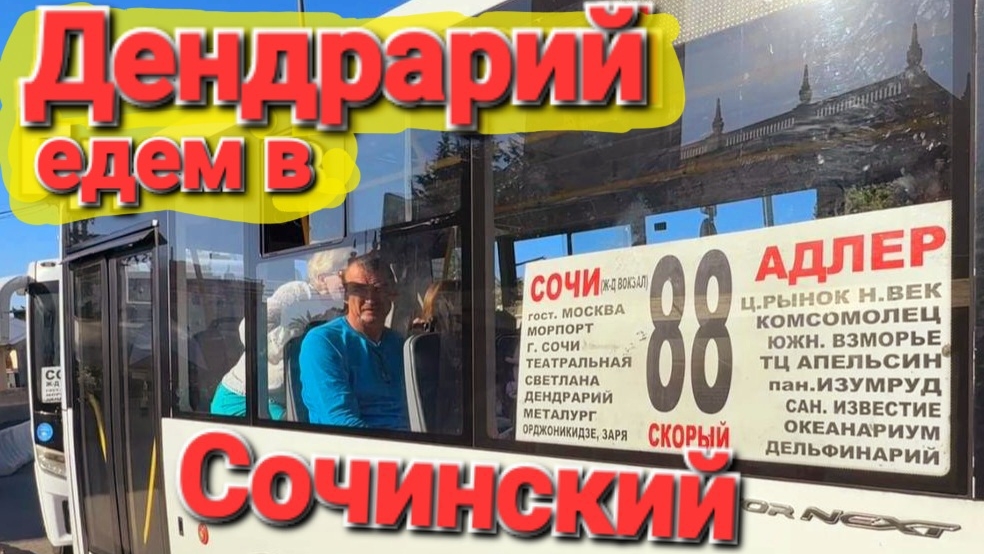 #Сочи Вокзал. Дендрарий цены. Верхняя часть парка. Канатная дорога