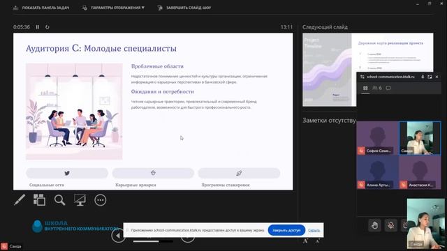 Курс "Корпоративная культура и Бренд работодателя". Защита итогового проекта Муталиева С.