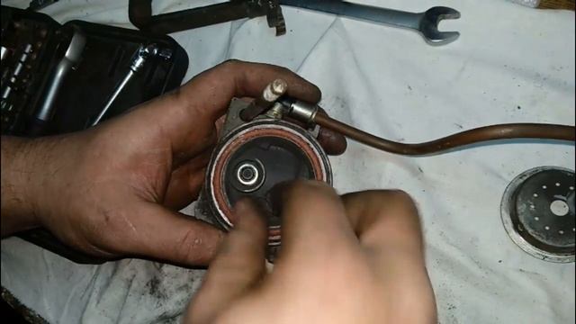 #096(2) Пневмоподвеска.снятие компрессора\замена силикагеля