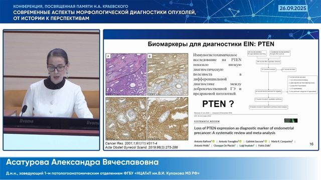Эволюция представлений о патогенезе и диагностике гиперплазии эндометрия в XX-XXI вв. Асатурова А.В.