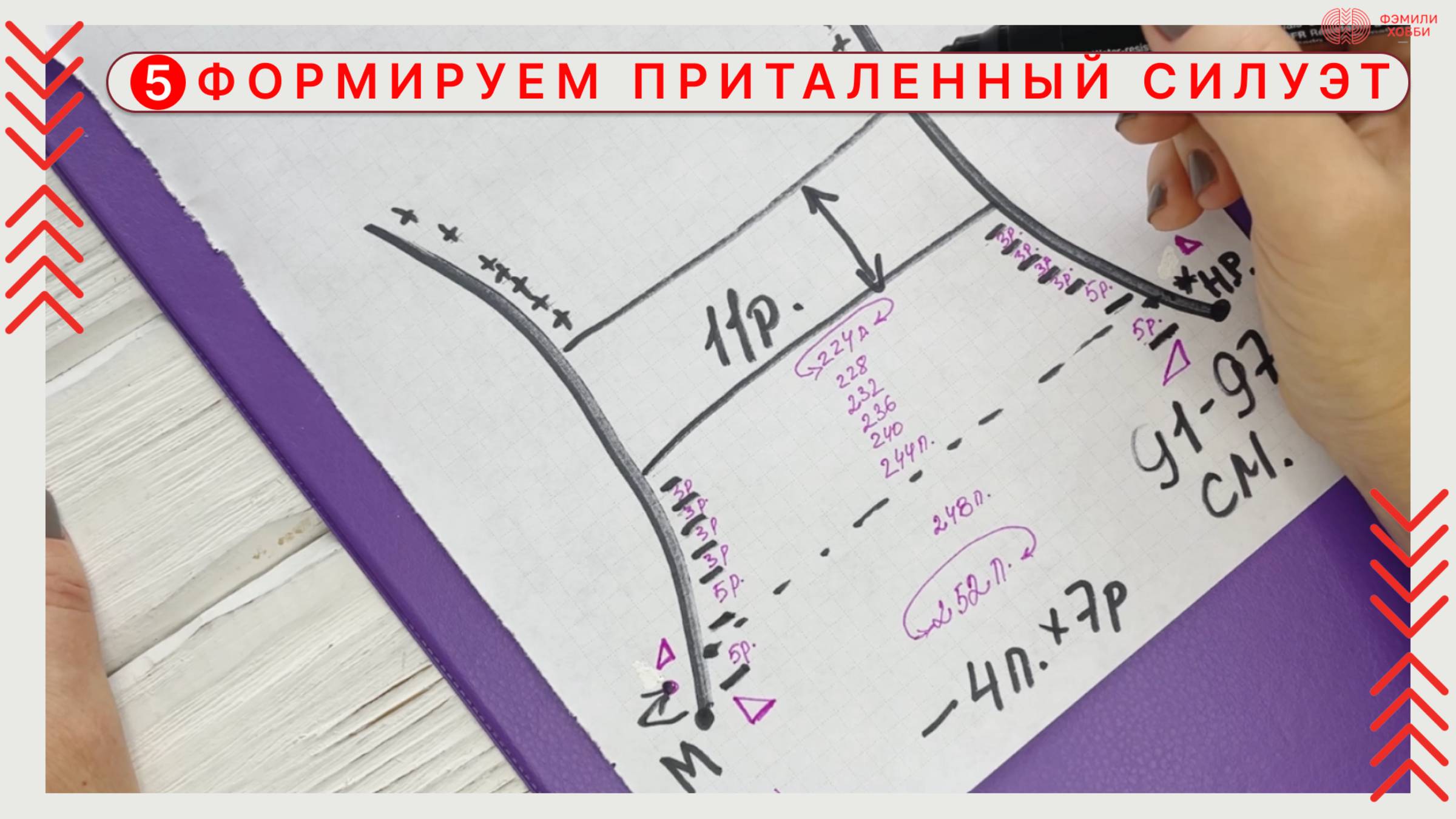 Вяжем вместе жилет CARBON. Формируем приталенный силуэт