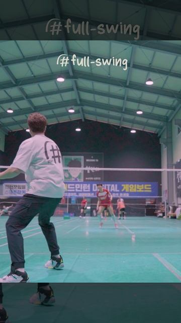Игра в бадминтон видео глазами тренера Хана (3)