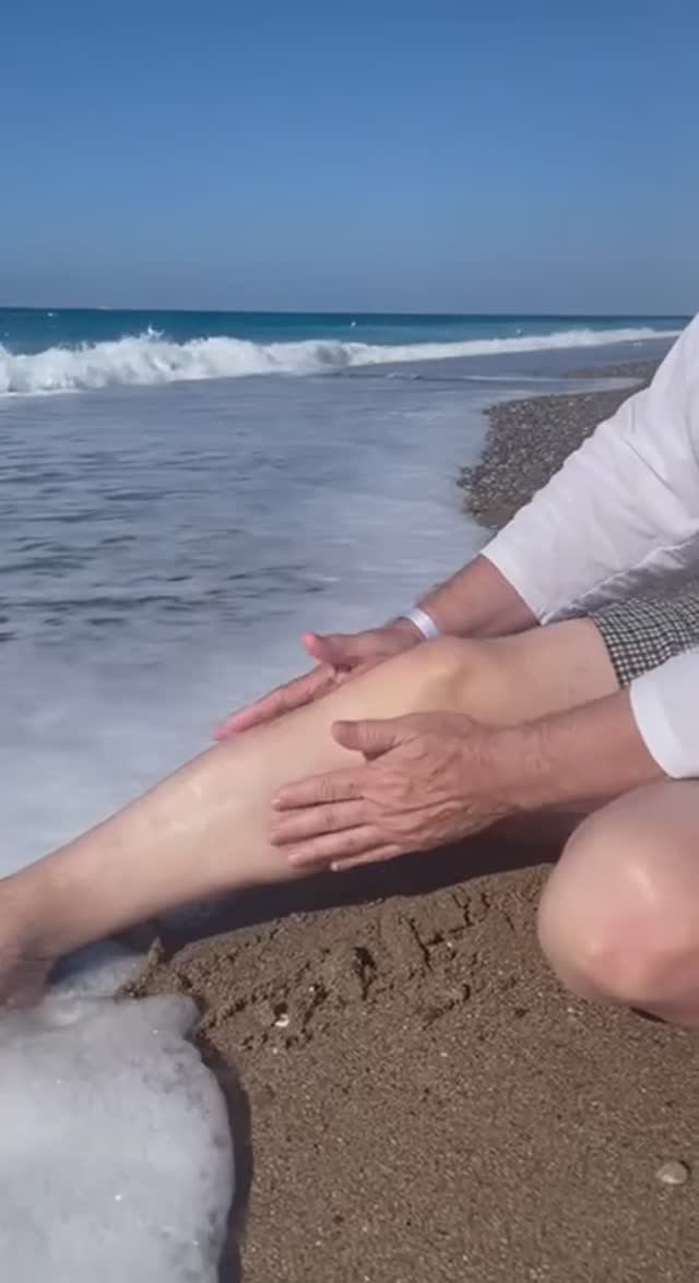 массаж коленного сустава