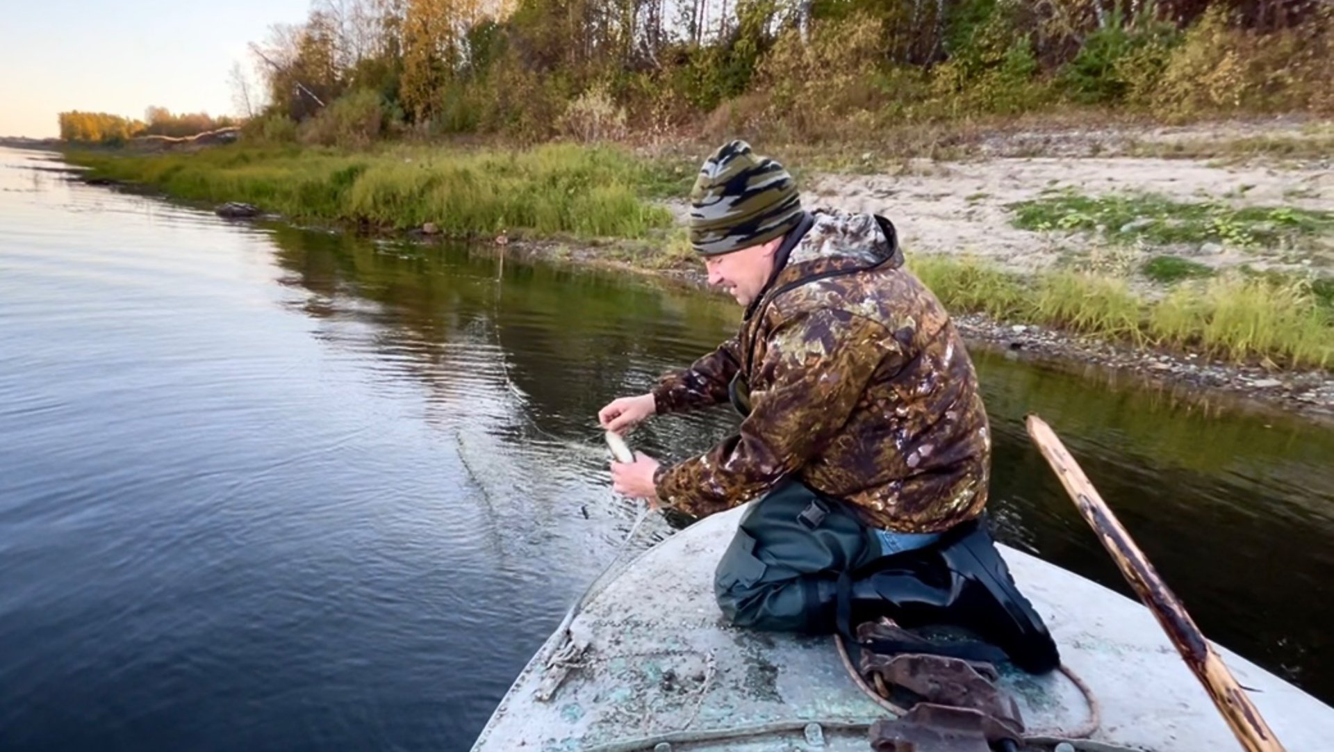 Сети «кишат» рыбой. Охота на утку. Рыбалка на севере.
