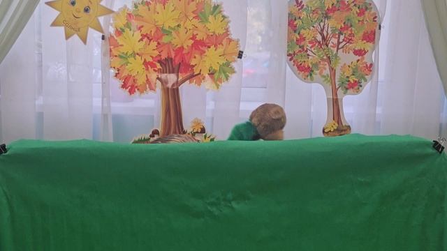 Колобок - сценка с куклами-рукавичками в iQ-Сад