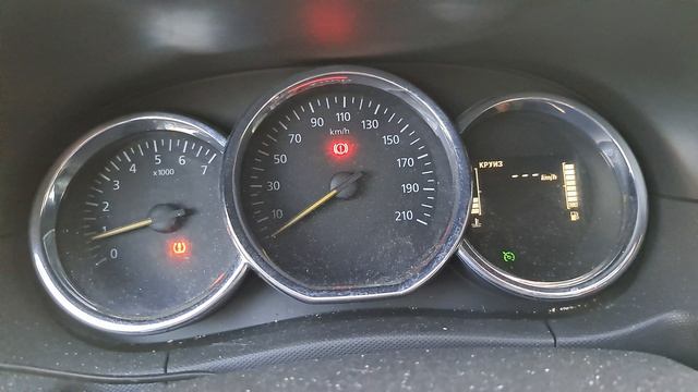 Сброс датчика давления в шинах Рено Дастер