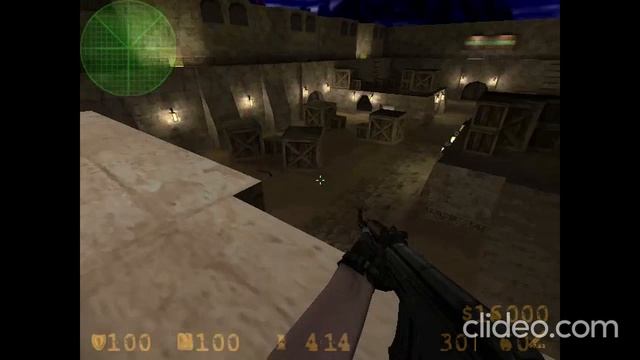 молча играю в кс 1.6