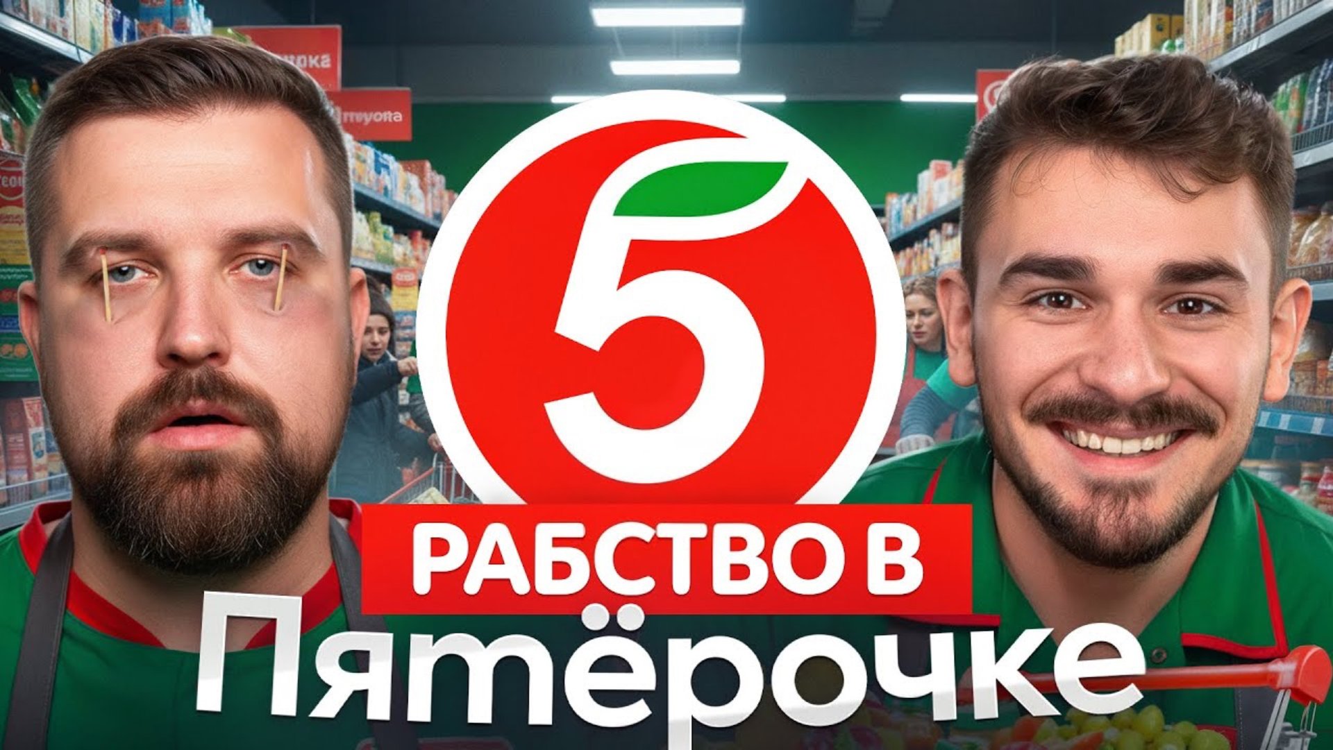 ЖЕСТЬ В ПЯТЕРОЧКЕ (Юлик&Антон Власов)