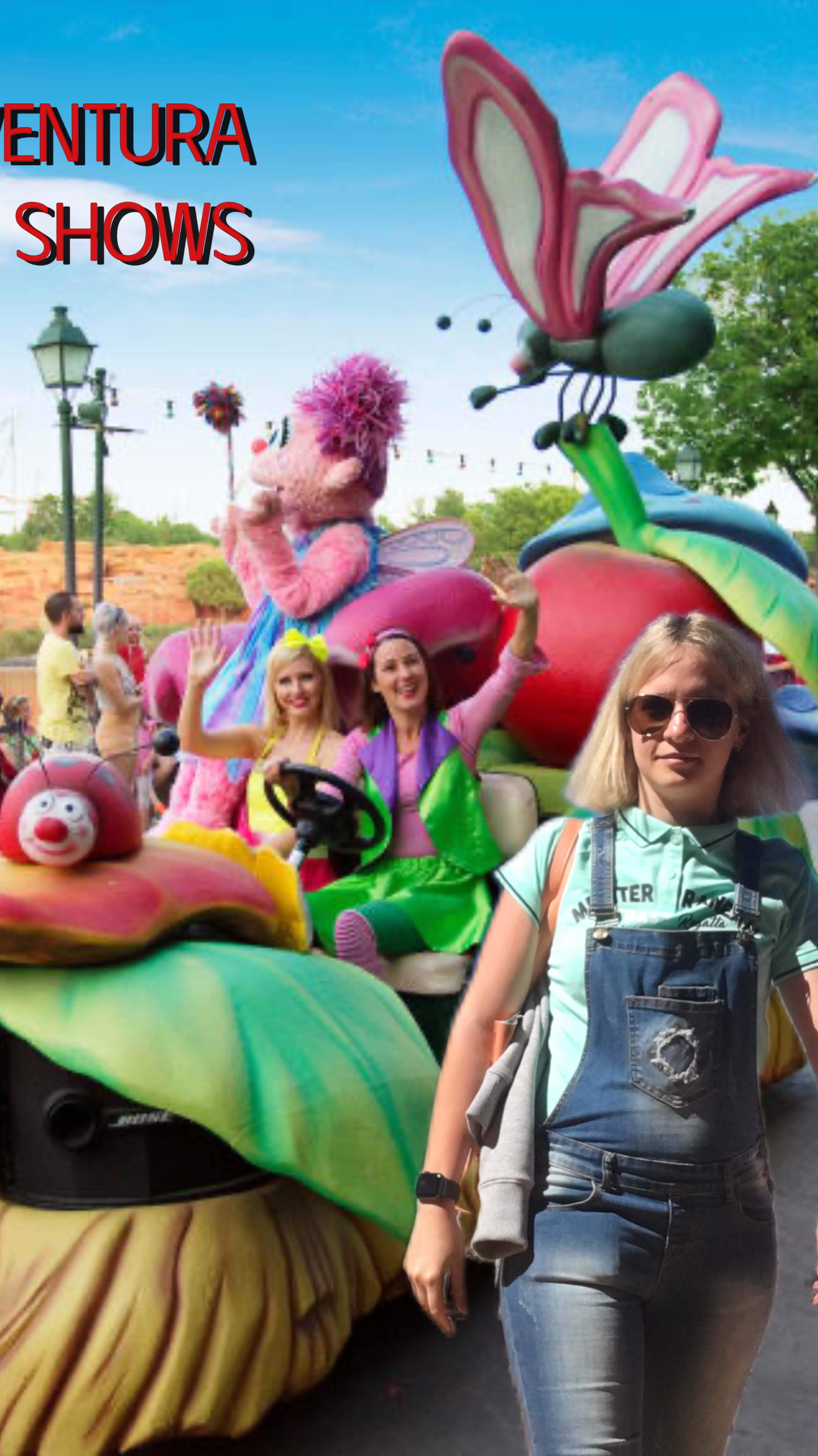 Порт Авентура шоу . Испания