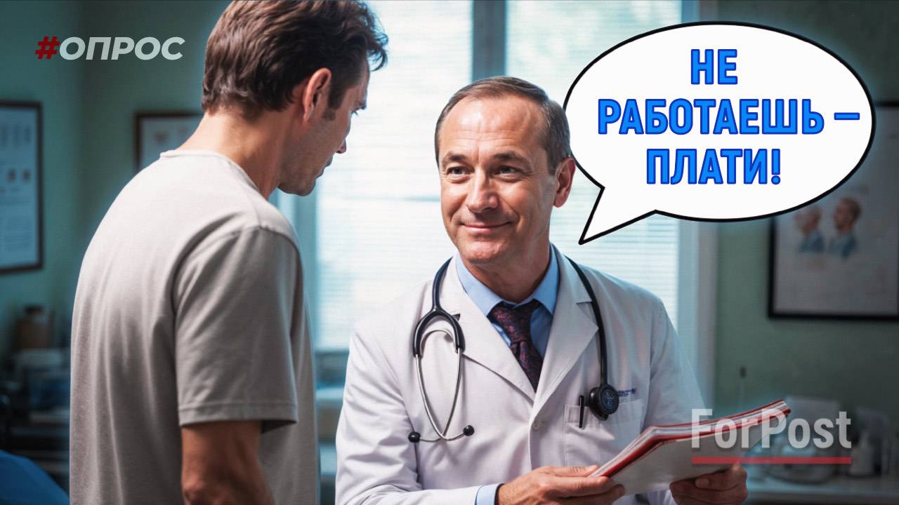 Не работаешь  —  готовь 45 тысяч на врача: справедливо? - опрос ForPost