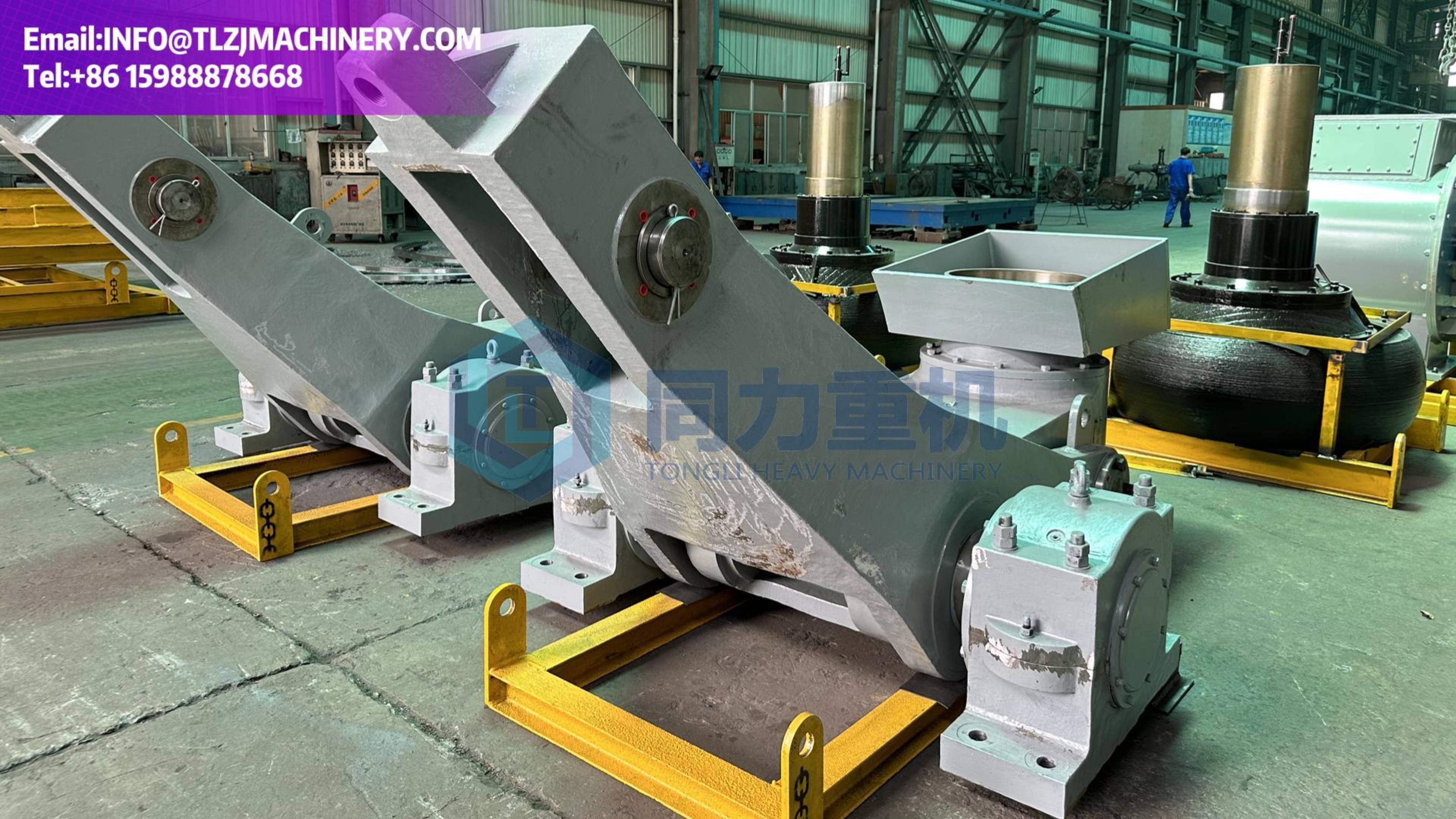 Рычаги качающегося рычага вертикальной валковой мельницы (поворотный рычаг) — передают гидравлическо