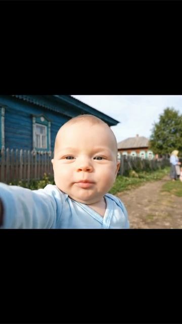 Влог Малыша 1. Поездка к бабушке.