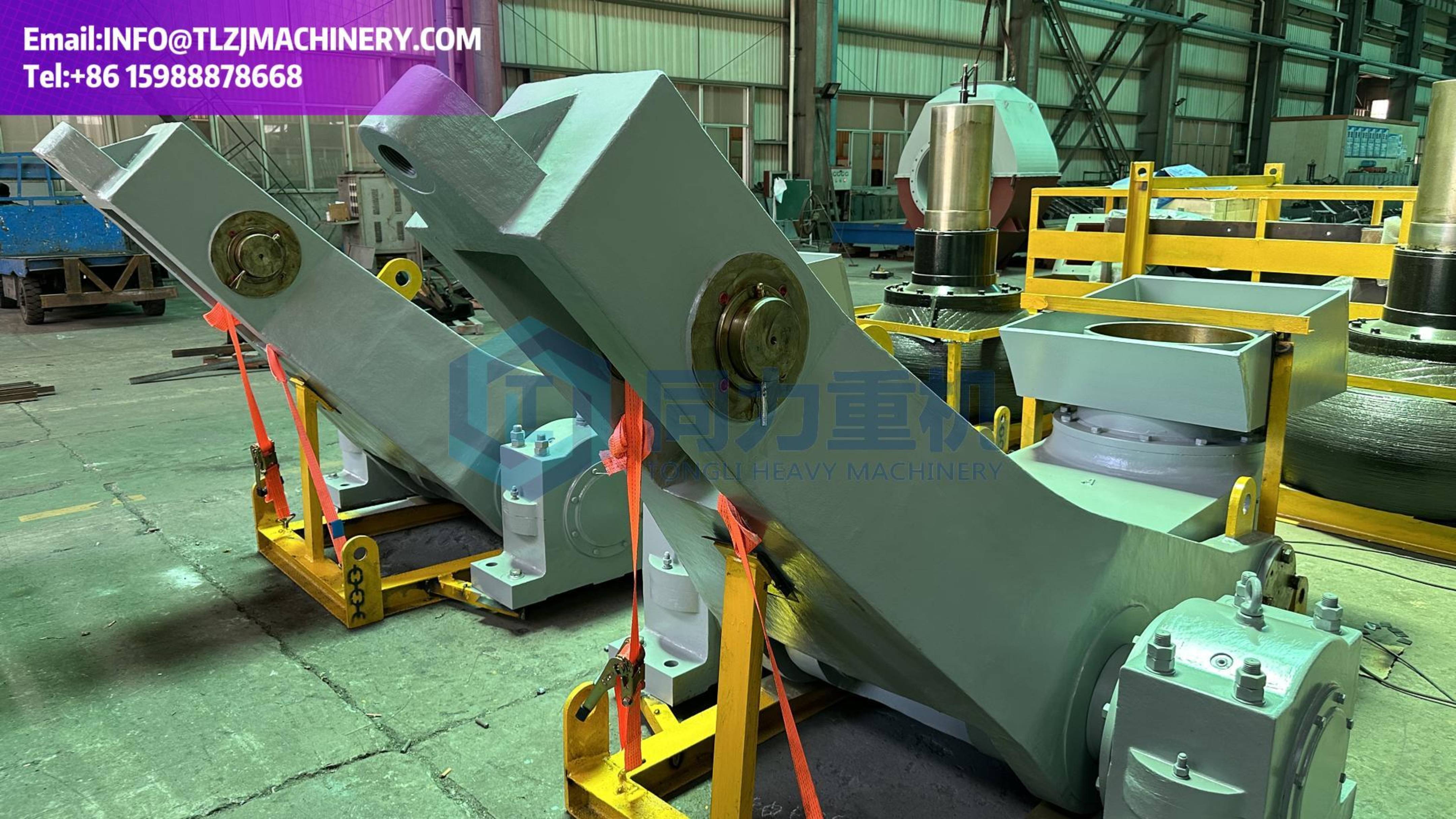 Рычаги качающегося рычага вертикальной валковой мельницы (поворотный рычаг) — передают гидравлическо