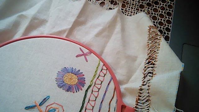 Стежок "Вперёд иголку в два приёма"