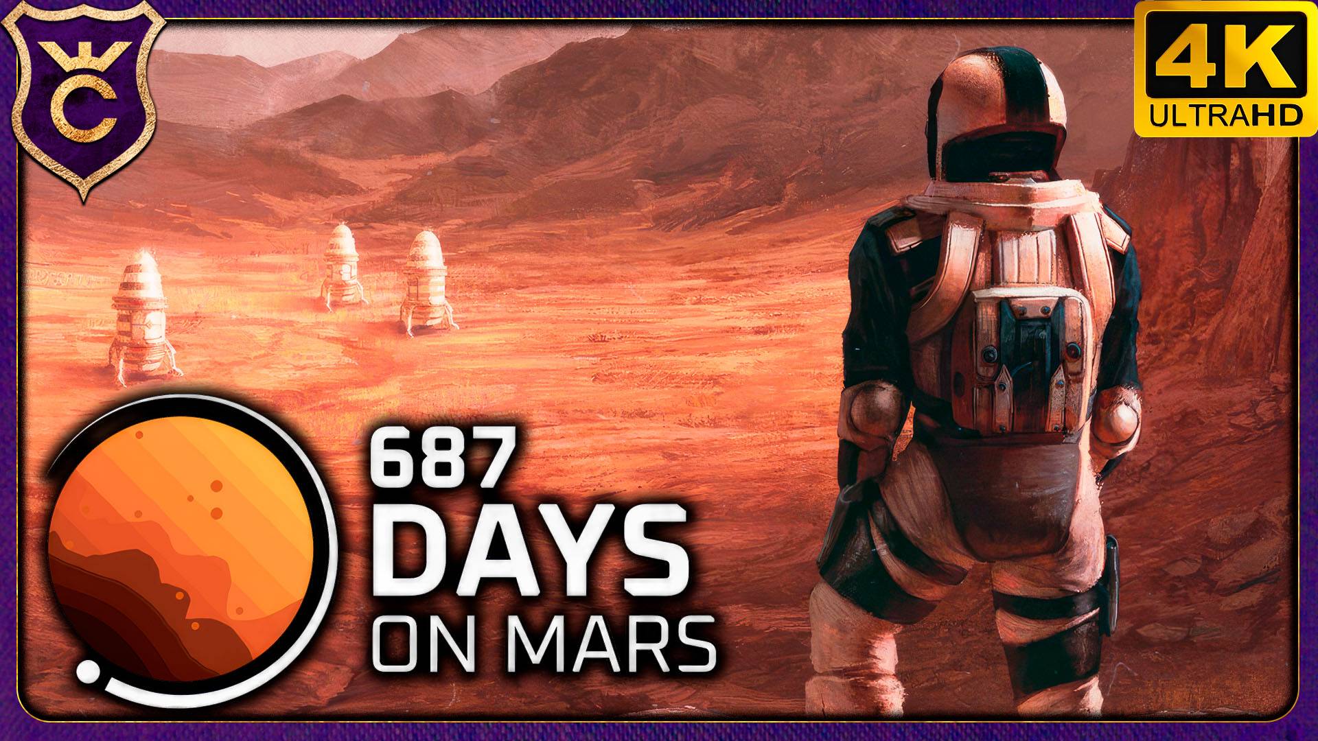 БЕЛАРУС НА МАРСЕ РАСТИТ КАРТОШКУ! 687 Days on Mars Demo