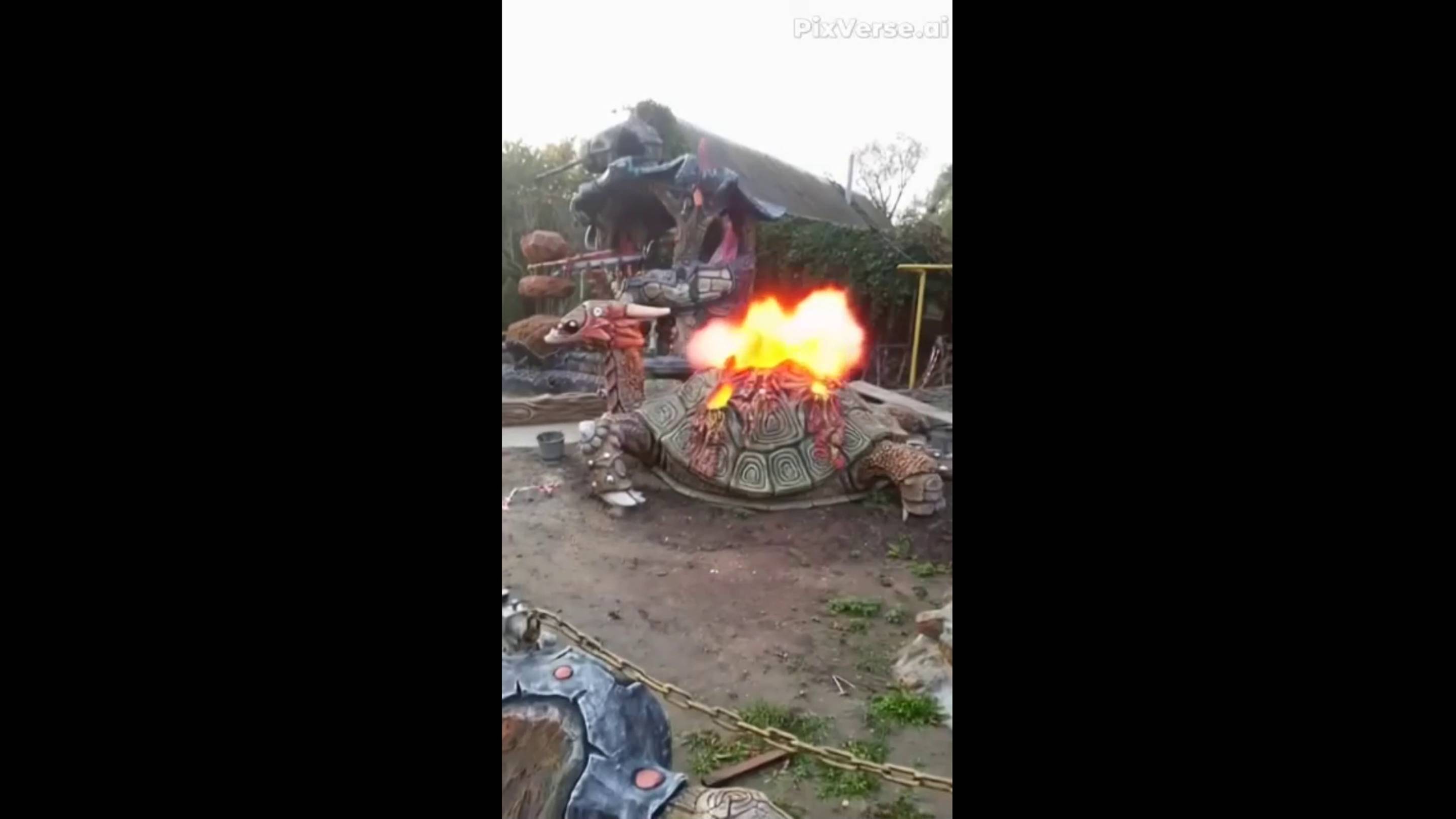 скульптура парковая  из  арт бетона. оживают  и  поют..