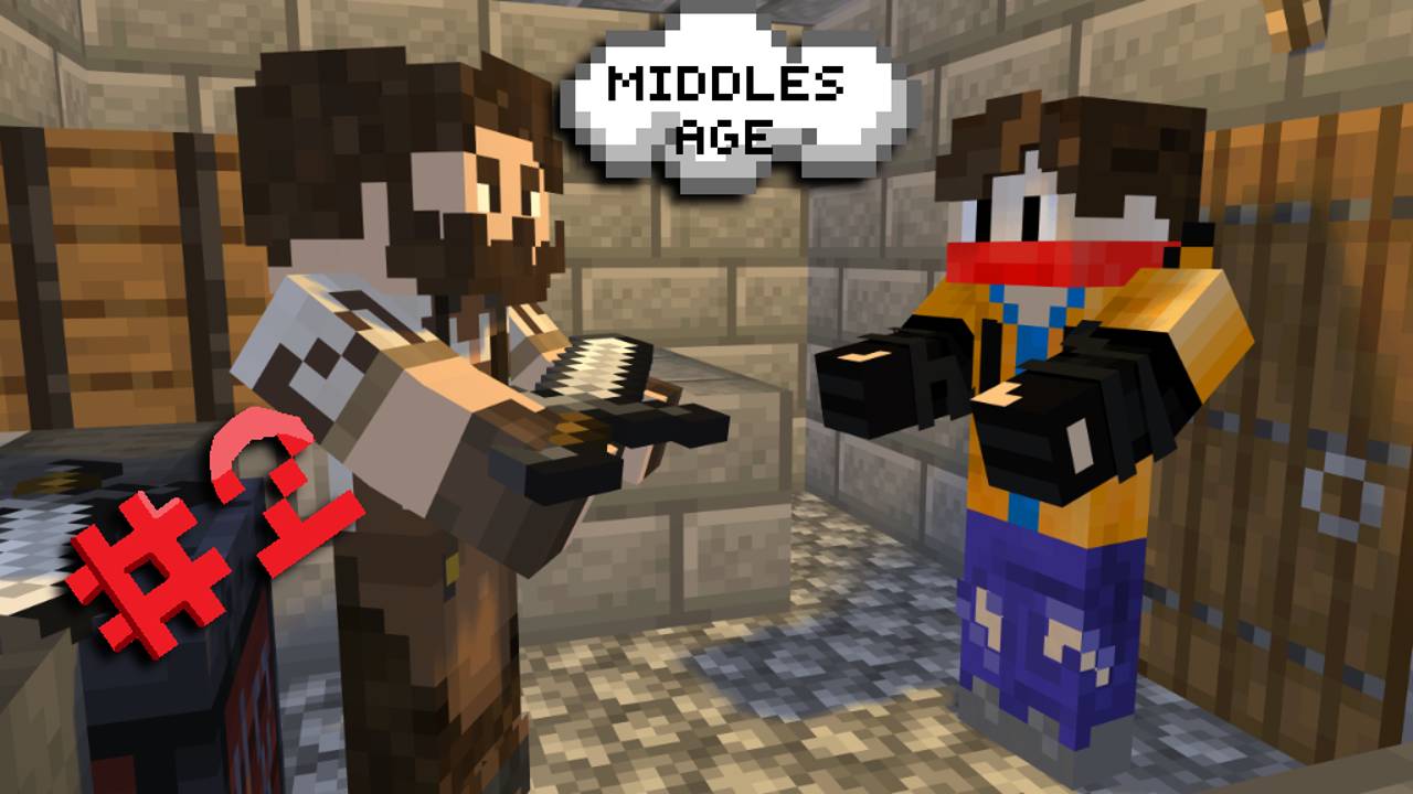 средневековье №2 получили новое оружие | Попал в средневековье 😱|свой сериал