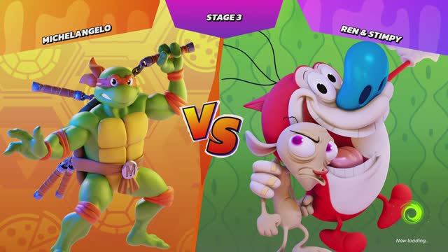 МИКЕЛАНДЖЕЛО ПРОТИВ МУЛЬТЯШНЫХ ПЕРСОНАЖЕЙ. Nickelodeon All-Star Brawl. Серия 7.