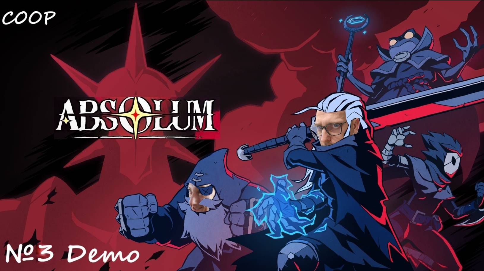 Absolum - кооперативный Beat ’em up - "Мория" и шахтеры под грибами №3 - (demo)