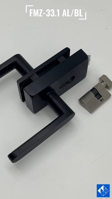 Универсальные лево- и правосторонние замки для стеклянных дверей