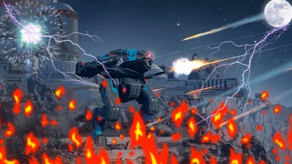 Играем в War Robots.