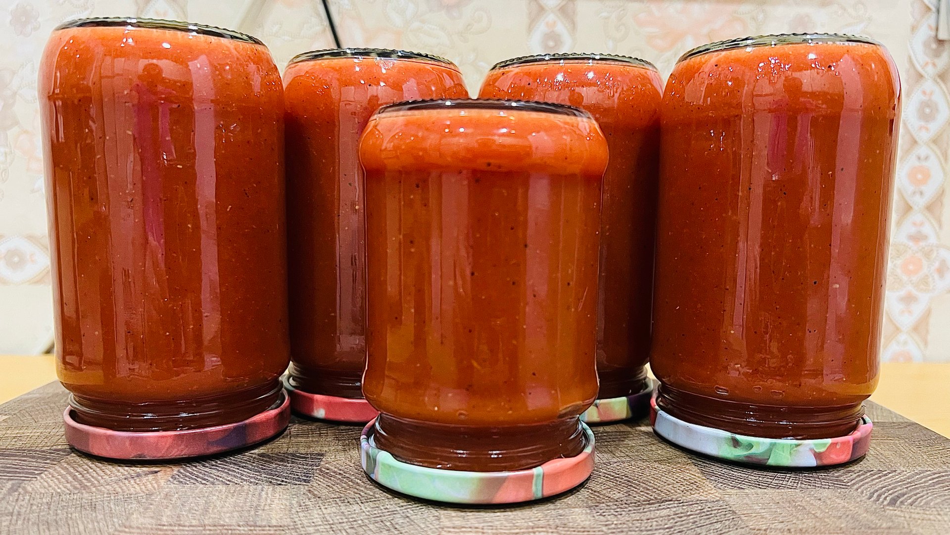 КОНСЕРВАЦИЯ. ДОМАШНИЙ КЕТЧУП 😋😋😋