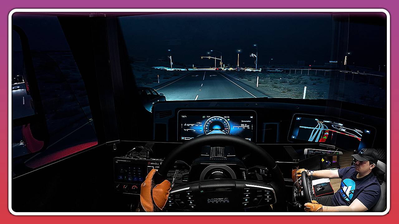 22 тонны через пустыню — эпичная поездка в American Truck Simulator!