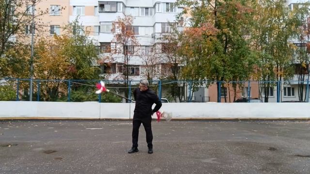 Упражнения с лопатой-полумесяцем (4)