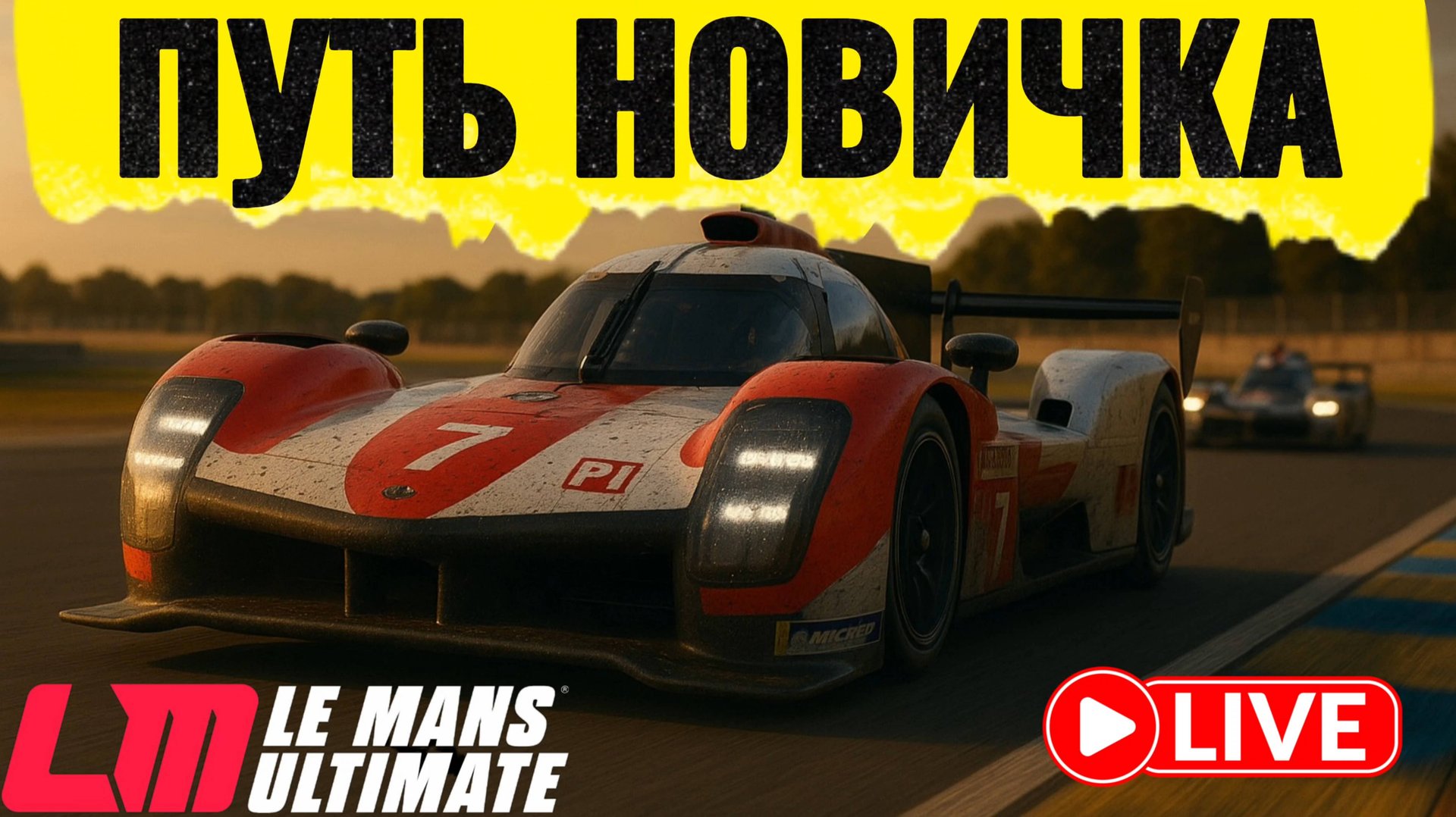 Учимся ездить быстро ( LeMans Ultimate )