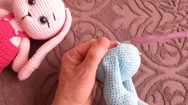 Заинька крючком.ч.2.Тело .